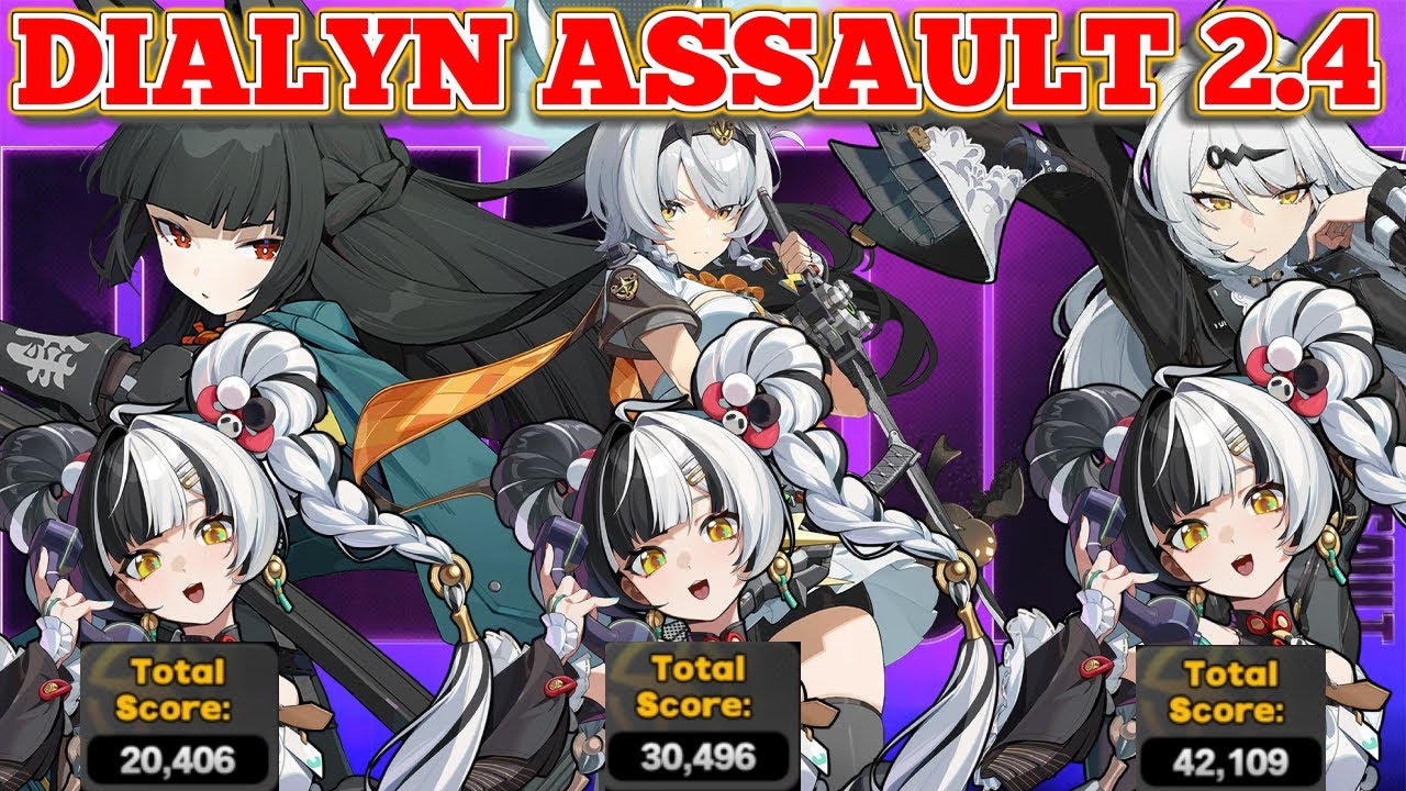 M0W0 Dialyn Showcase! Deadly Assault | 9 Star Clear | Zenless Zone Zero ...