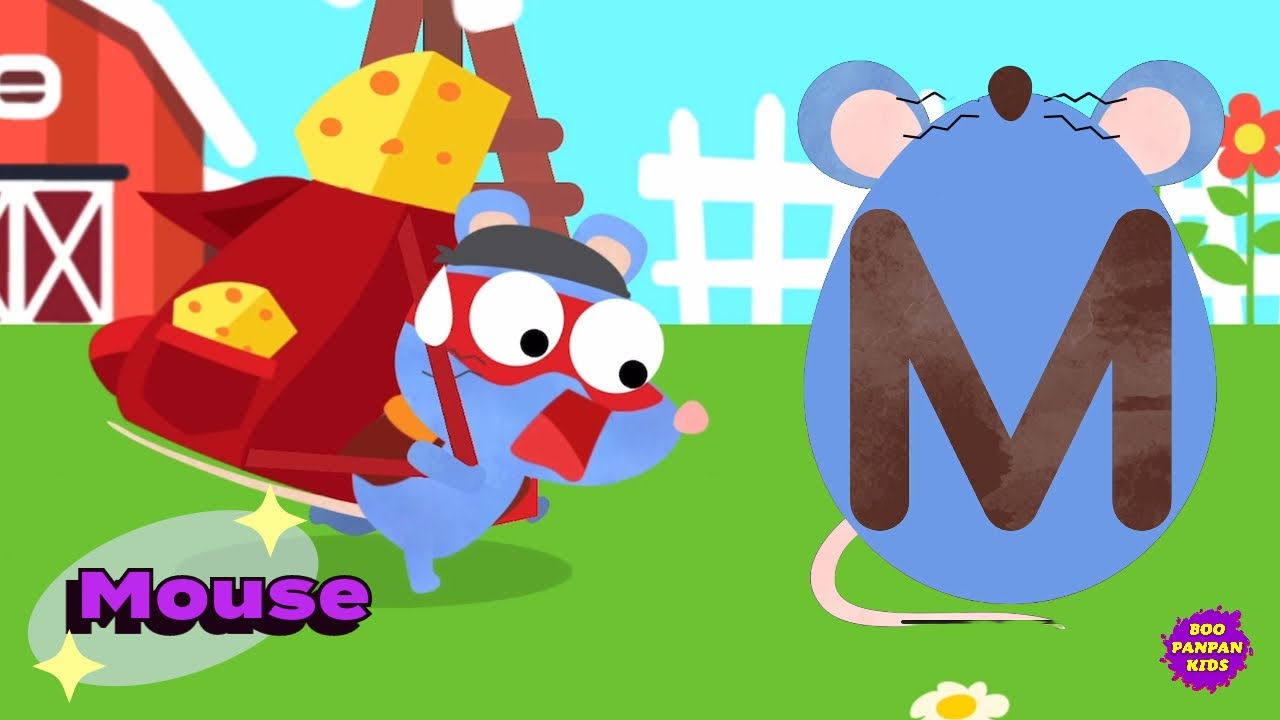 Candybots Alphabet Animals M N O P Tracing|Boopanpankids - YouTube