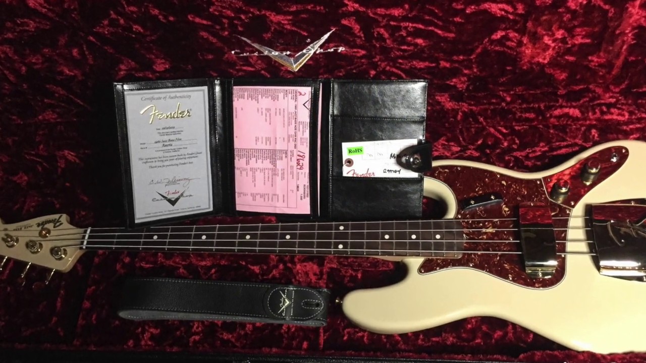 Fender Jazz Bass NOS 1960 Featuring Travis Carlton - YouTube