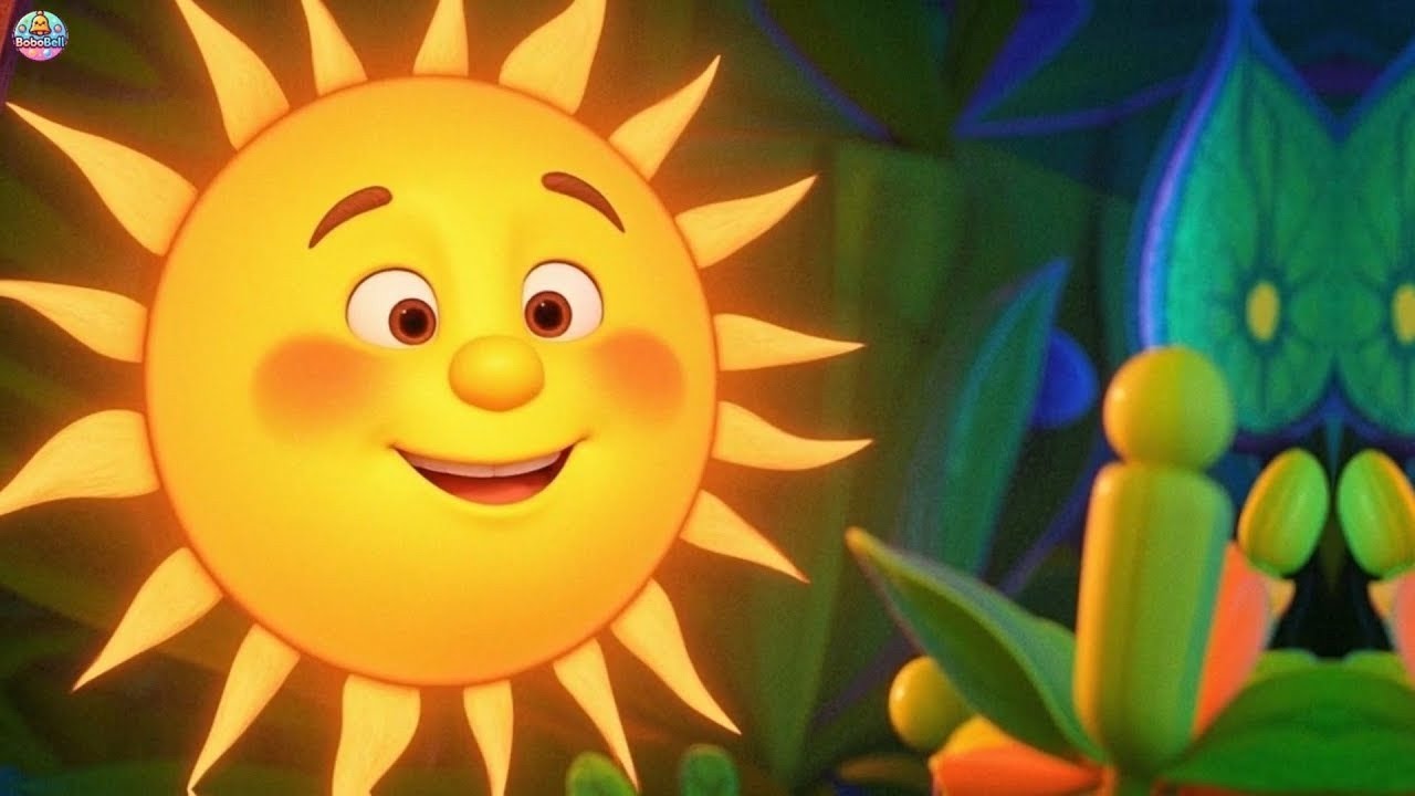 Mr. Golden Sun ☀️ | Fun Kids Dance Song with Actions + More Sunny ...