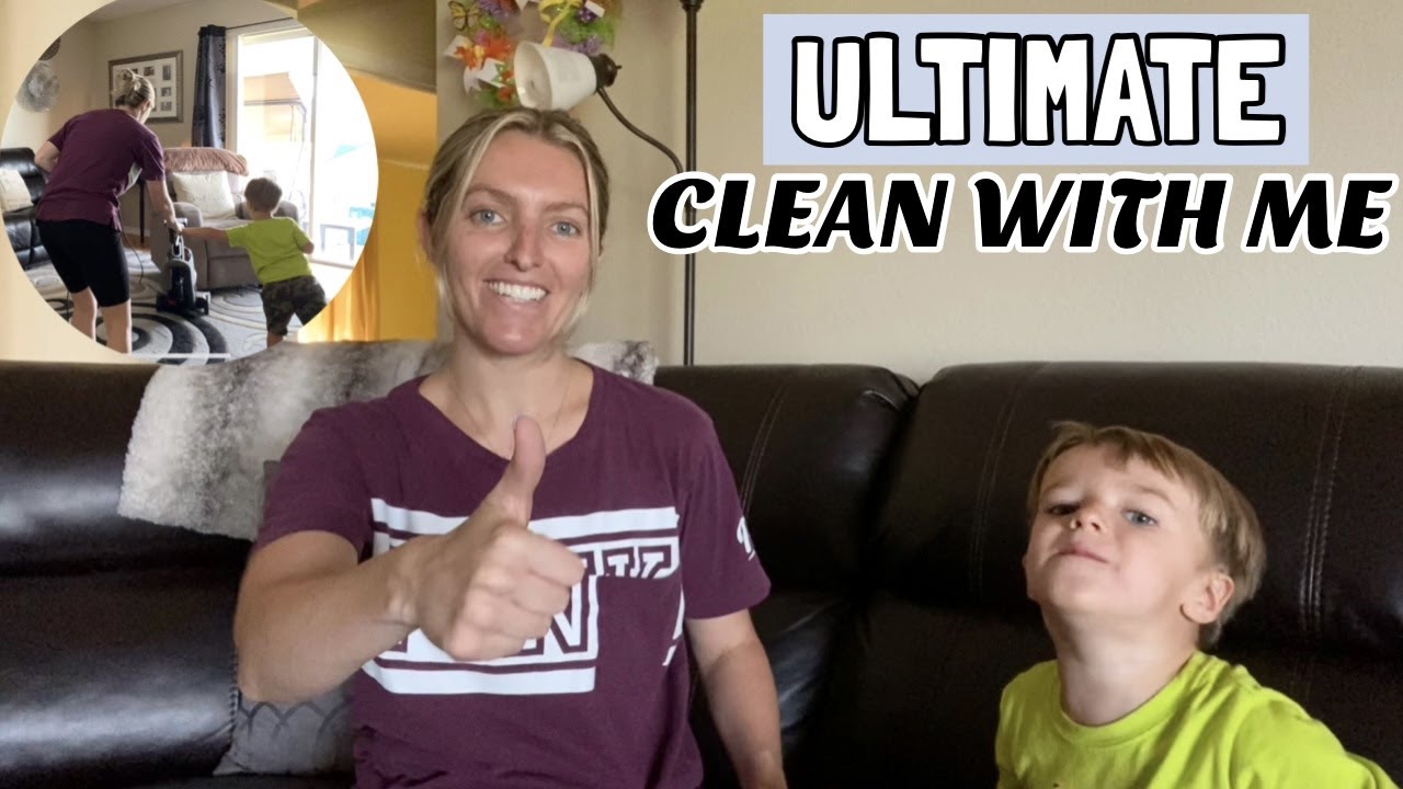 CLEANING ROUTINE | ULTIMATE CLEAN WITH ME // Alexa Leeanna - YouTube