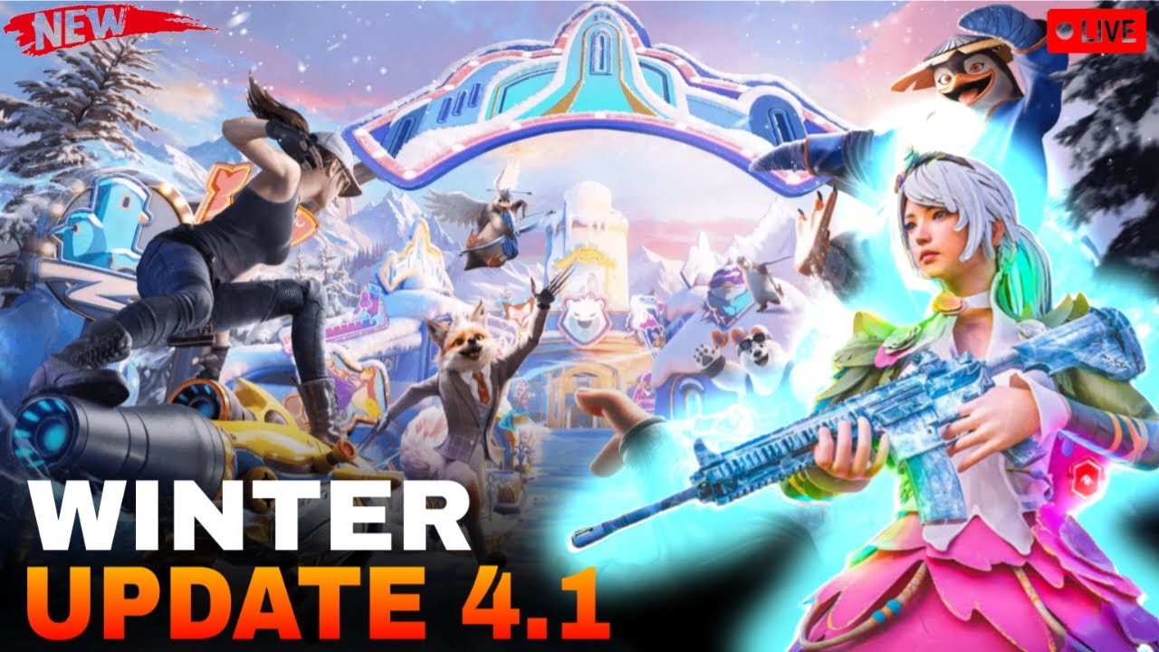 BGMI WINTER 4.1 EVENT MOSES IS LIVE #jonathangaming - YouTube