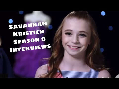 Savannah Kristich - Dance Moms Season 8 Interviews - YouTube