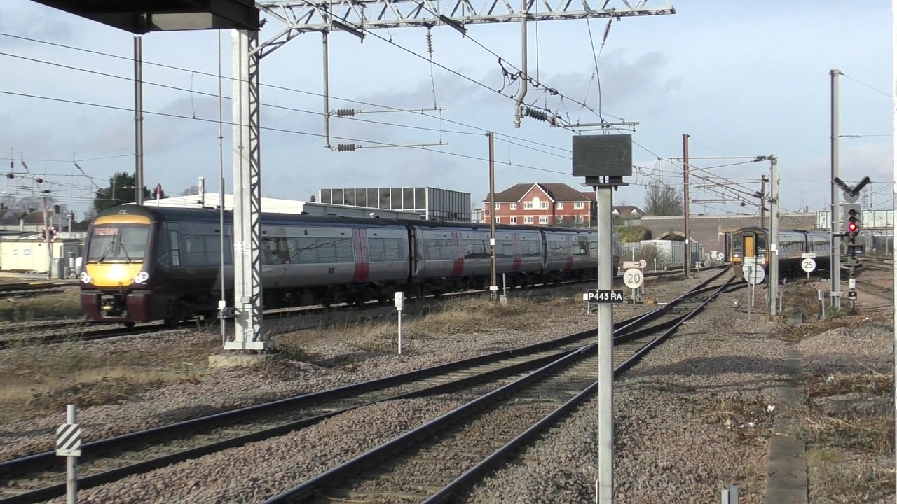 Cross Country Trains Class 170 Arriving Into Peterborough (17/2/20 ...