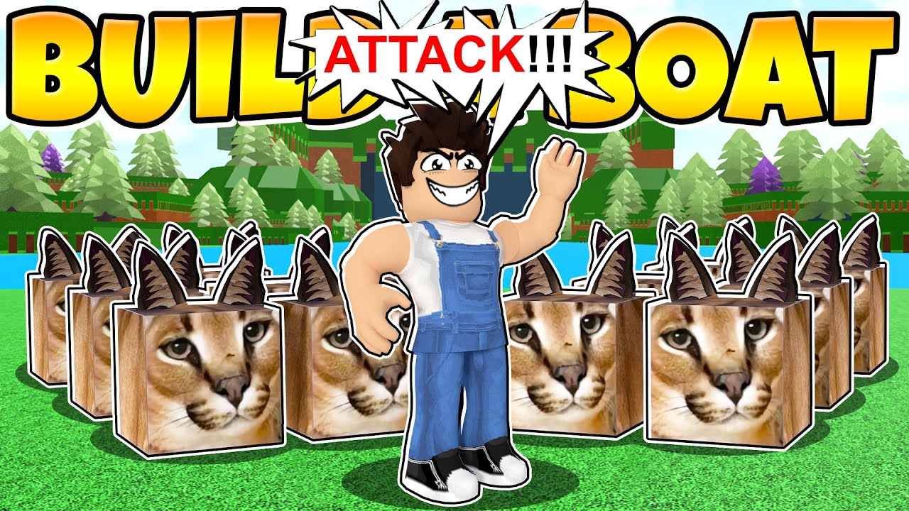 I BUILT THE BIGGEST FLOPPA ARMY In Build a Boat! - YouTube