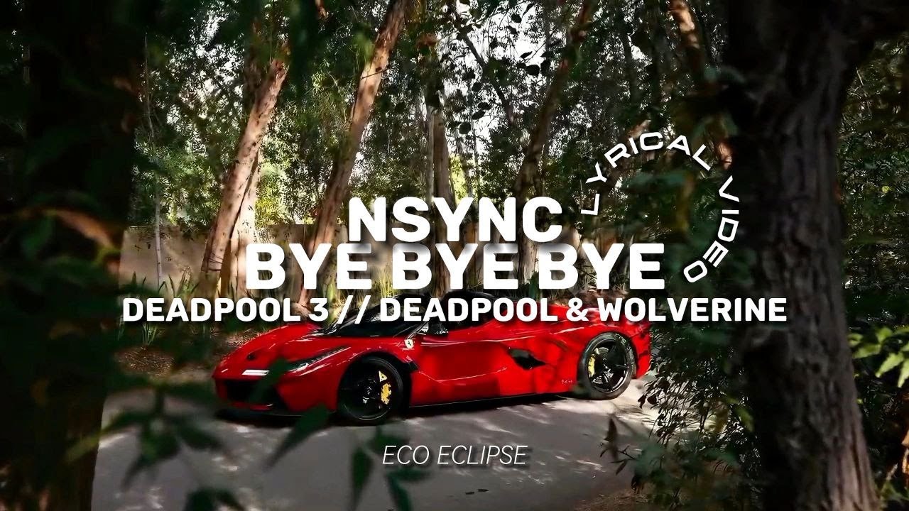 Bye Bye Bye - NSYNC // LYRICAL VIDEO // ECO ECLIPSE - YouTube