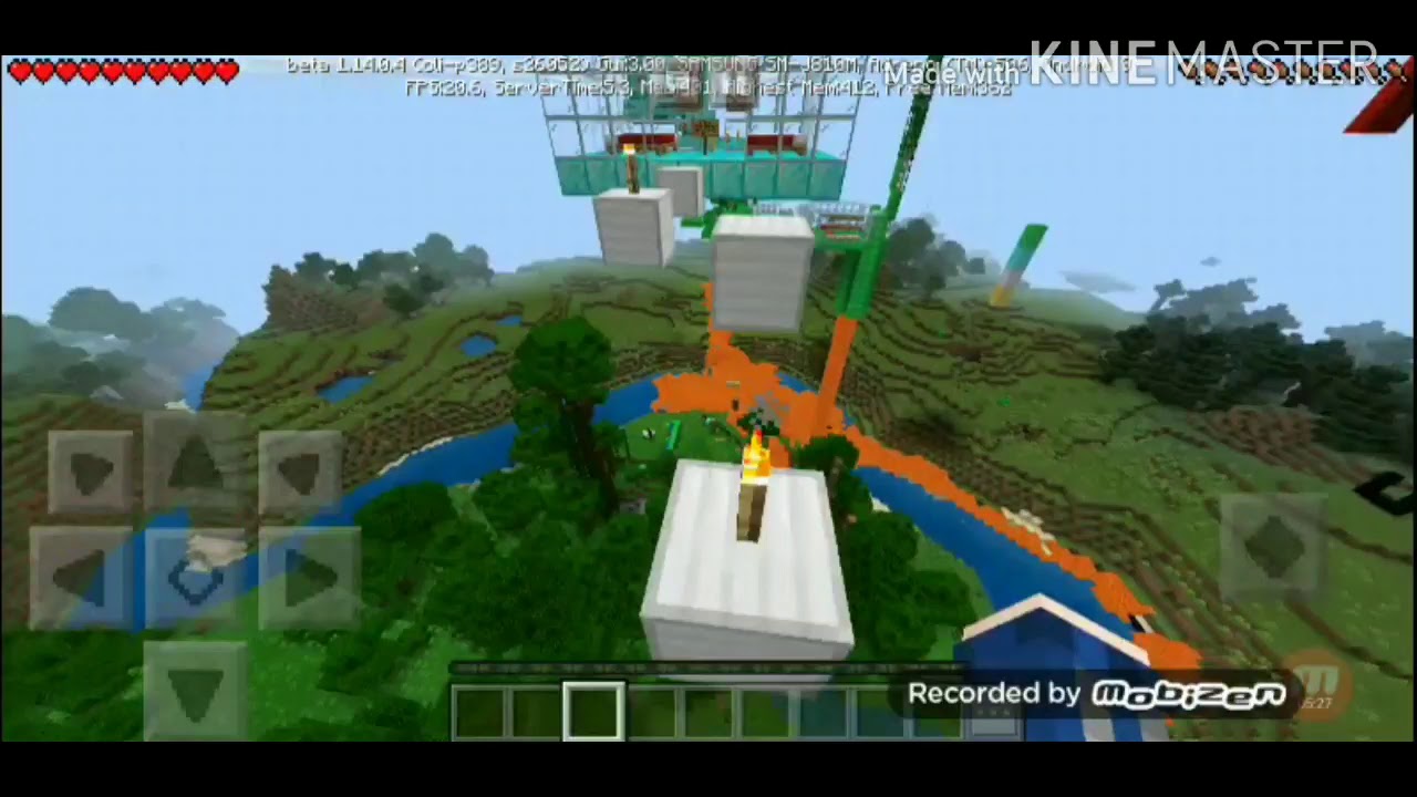 Minecraft Pe Parkour Parte 1 Mi Primer Video Youtube
