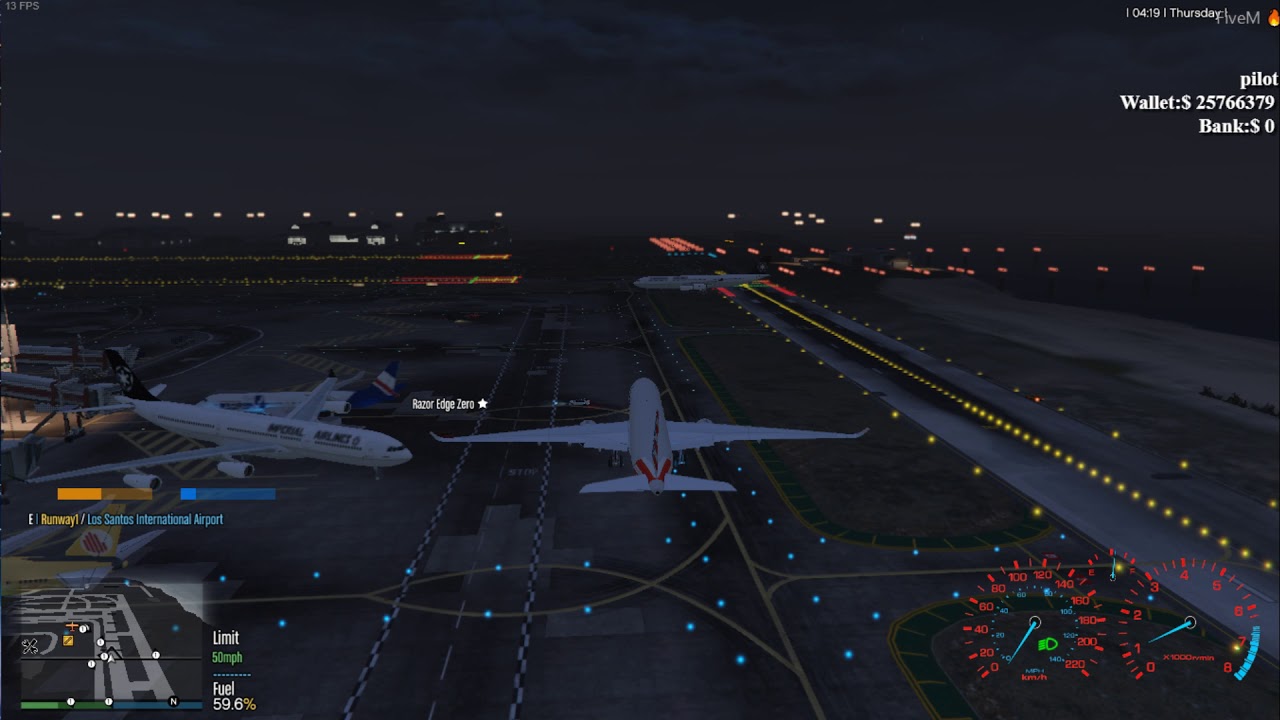 FiveM Transport Tycoon Imperial Airlines Plane Glitch - YouTube