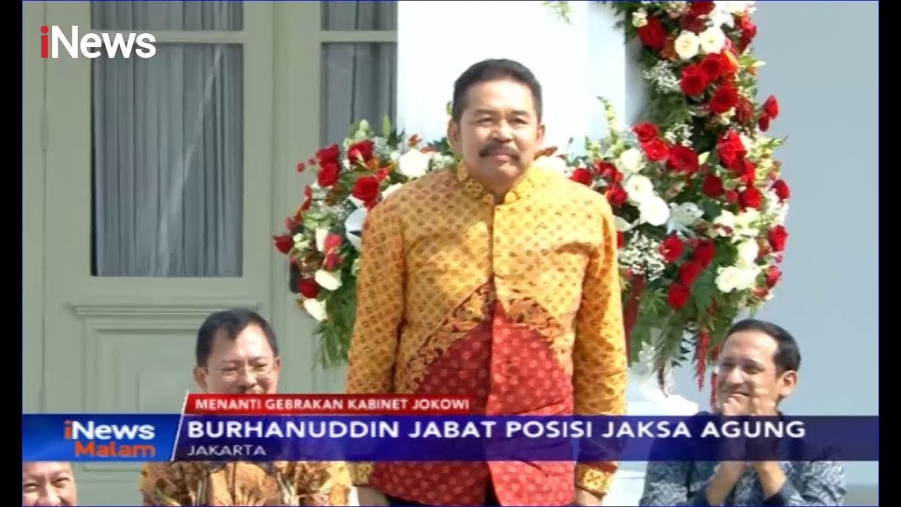 Jokowi Pilih Sanitiar Burhanuddin sebagai Jaksa Agung di Kabinet ...