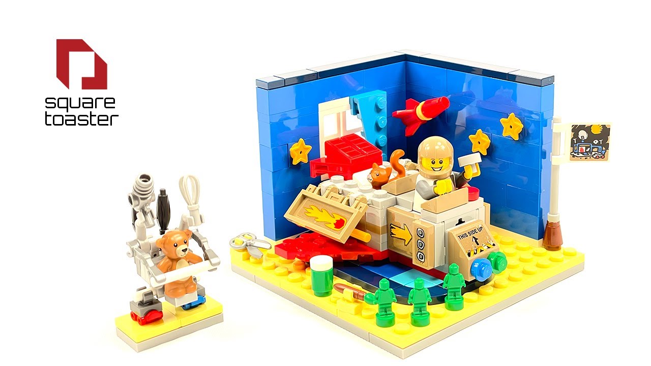 LEGO 40533 Cosmic Cardboard Adventures - Ideas - Speed Build - YouTube