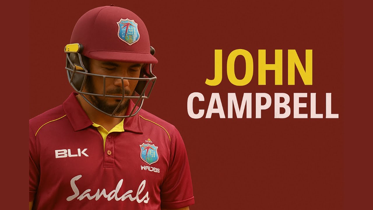 THE MAN WHO MADE JOHN CAMPBELL/ UNTOLD STORY OF A WEST INDIES CRICKETER ...