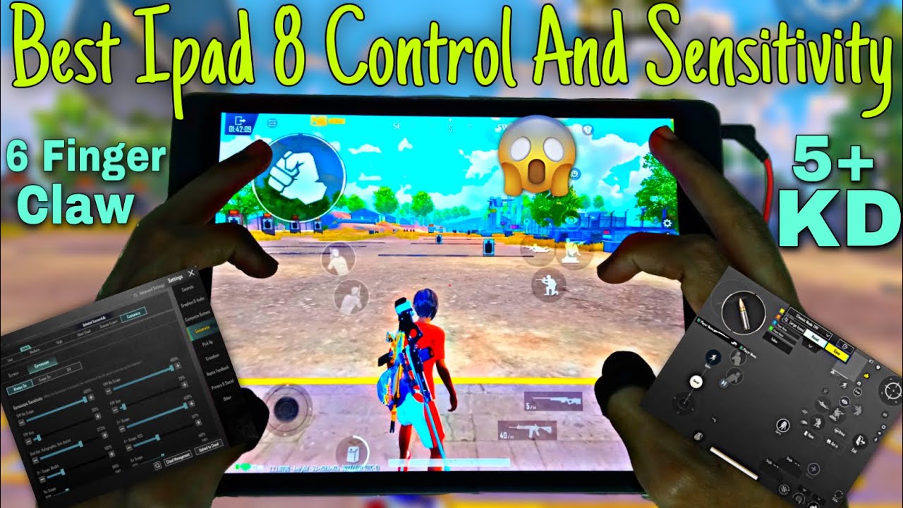 BEST IPAD 8TH GENERATION PUBG CONTROL AND SENSITIVITY SETTINGS 😱 ...
