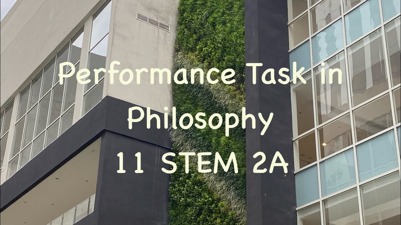 Gen-z Philosophers (Performance Task in Philosophy) - YouTube