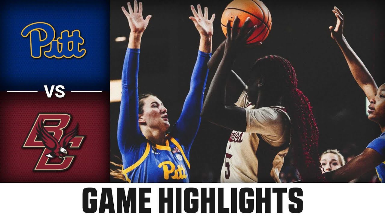 Pittsburgh vs. Boston College Women's Basketball Highlights (2022-23 ...