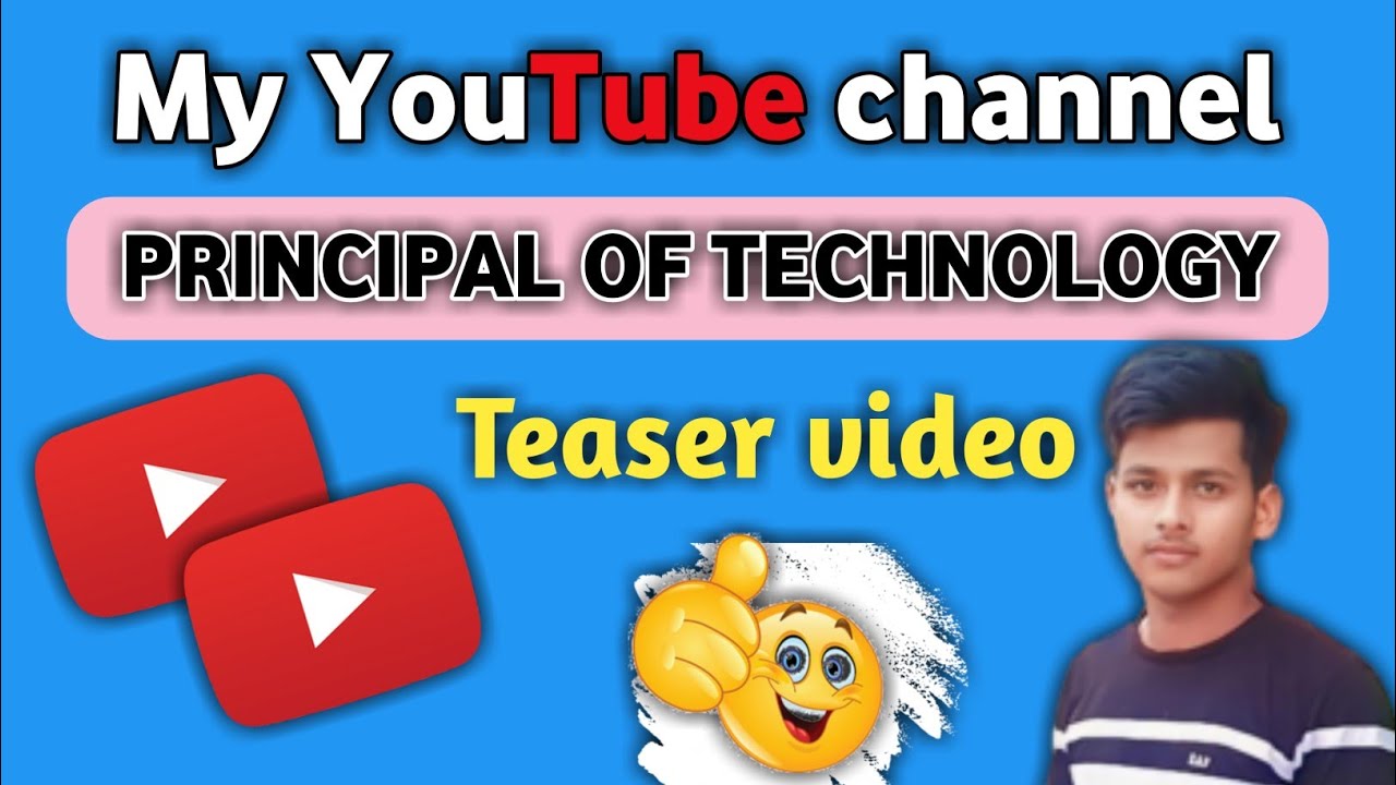 Teaser video😱| Teaser video editing🤔 #Principal of technology - YouTube
