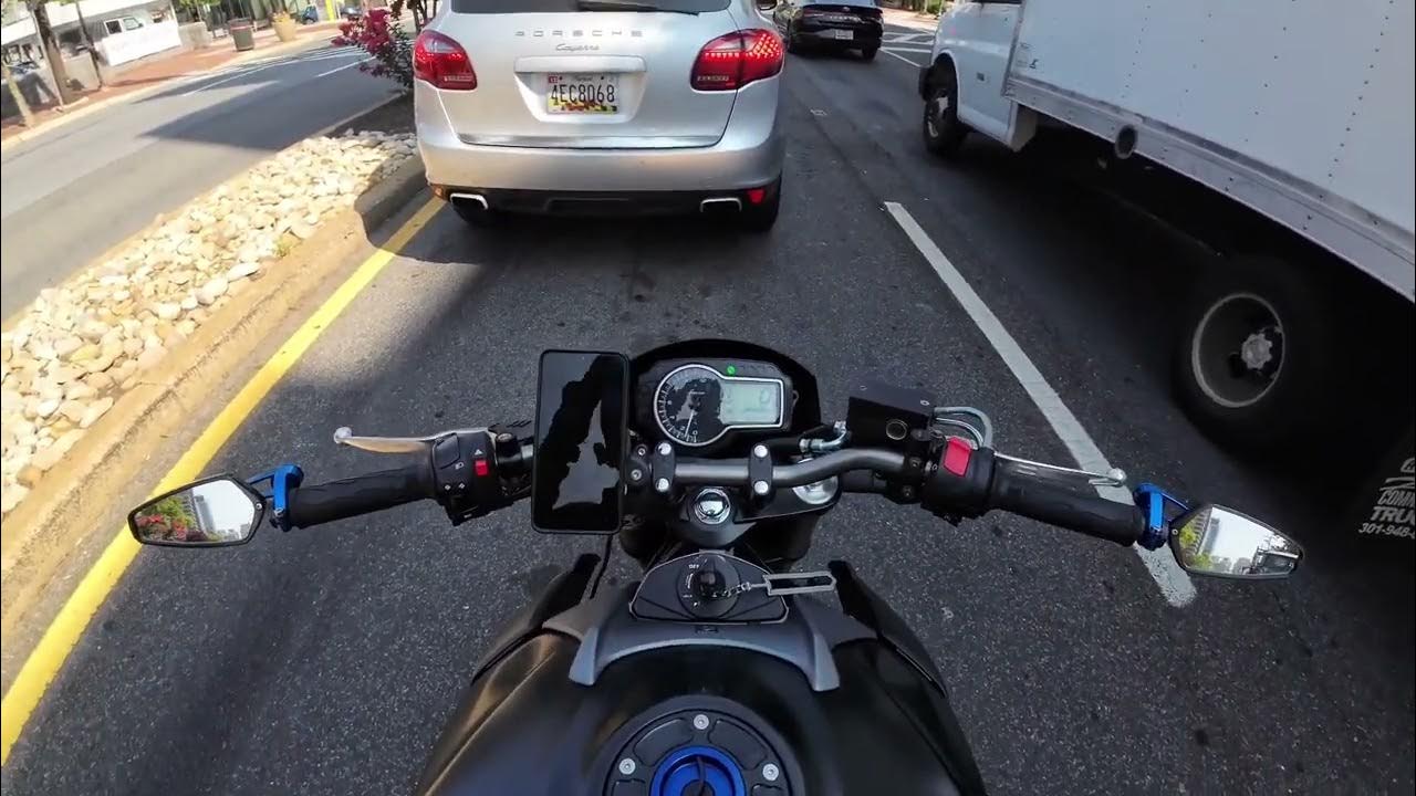 GSR/GSXS 750 ride - YouTube