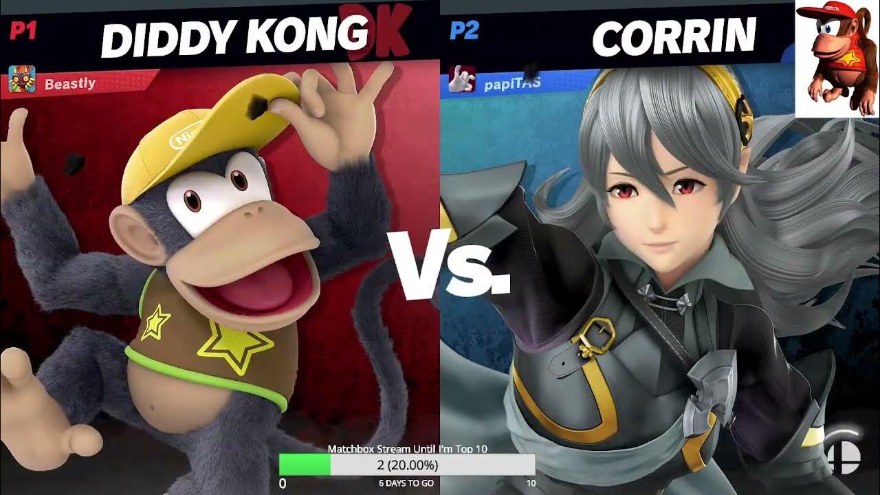 Beastly (Diddy Kong) vs. SHADIC (Corrin) | 20 Aug '24 - YouTube