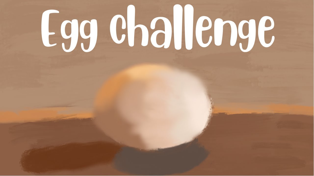 Practice Shading an Egg Challenge in Procreate - YouTube