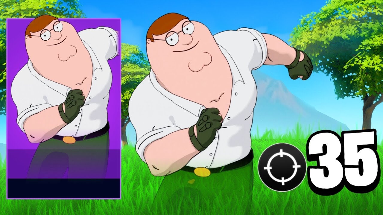 *NEW* Peter Griffin Gameplay In Fortnite! - YouTube