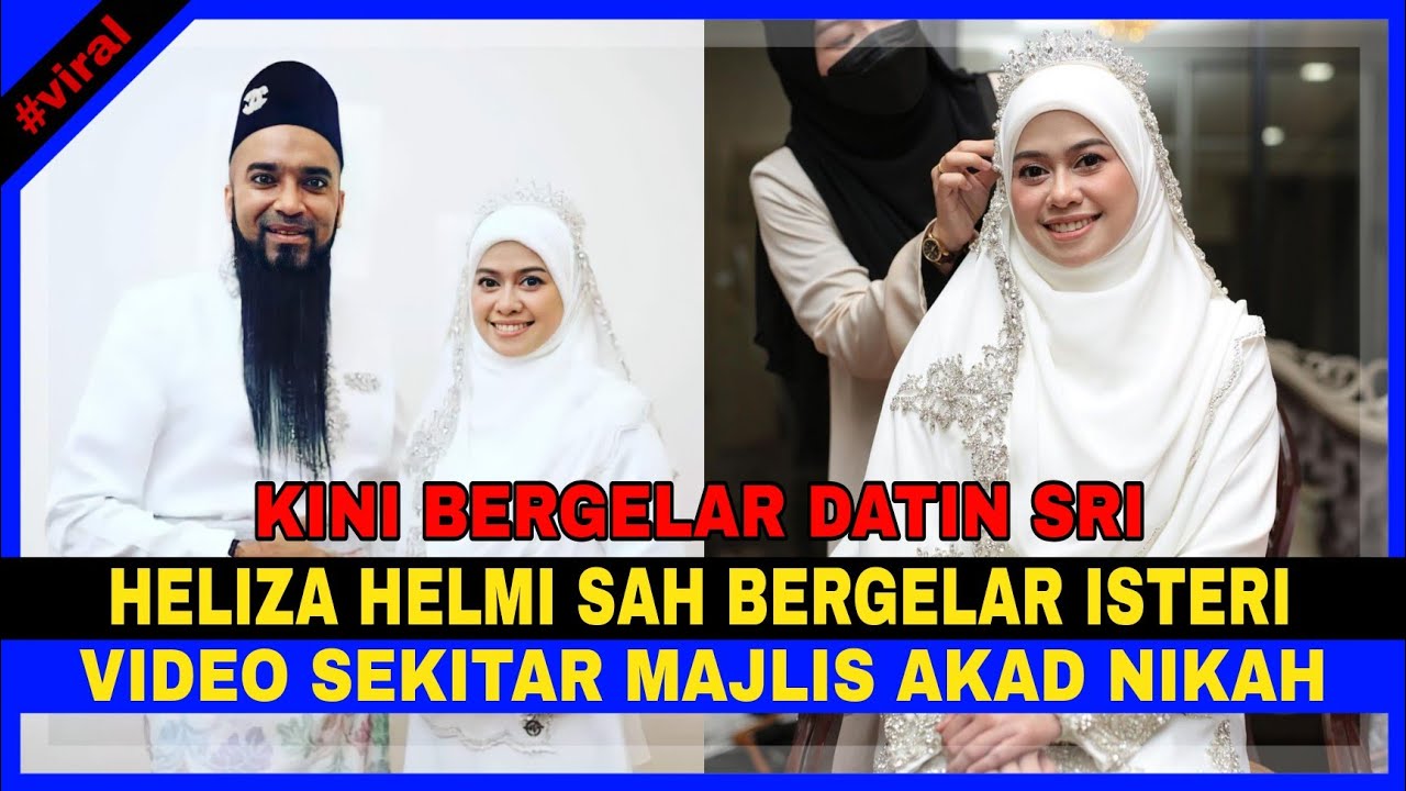 Heliza Helmi SAH BERGELAR ISTERI. Suaminya Bukan CALANG-CALANG ORANGNYA ...