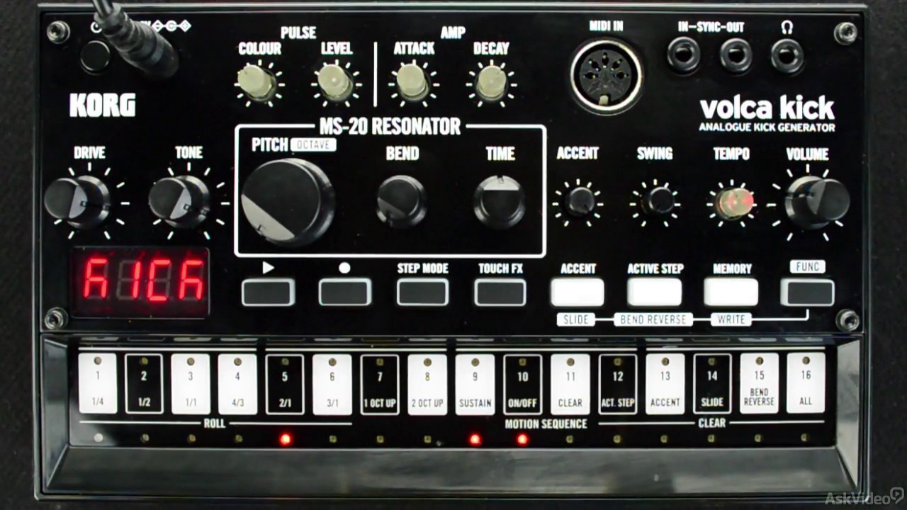 volca 105: volca kick Explored - 2. Power - YouTube