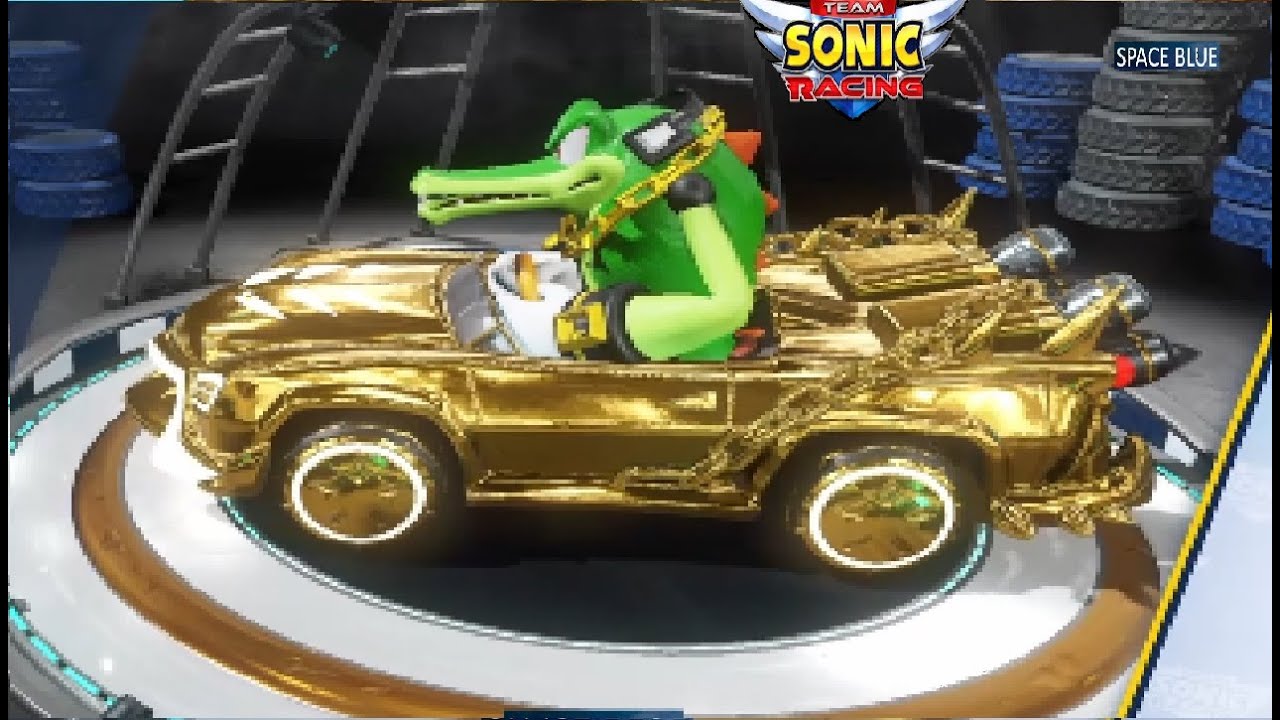 BEST CAR DESIGNS SONIC TEAM RACING - CUSTOMIZATION GAMEPLAY VECTOR ...