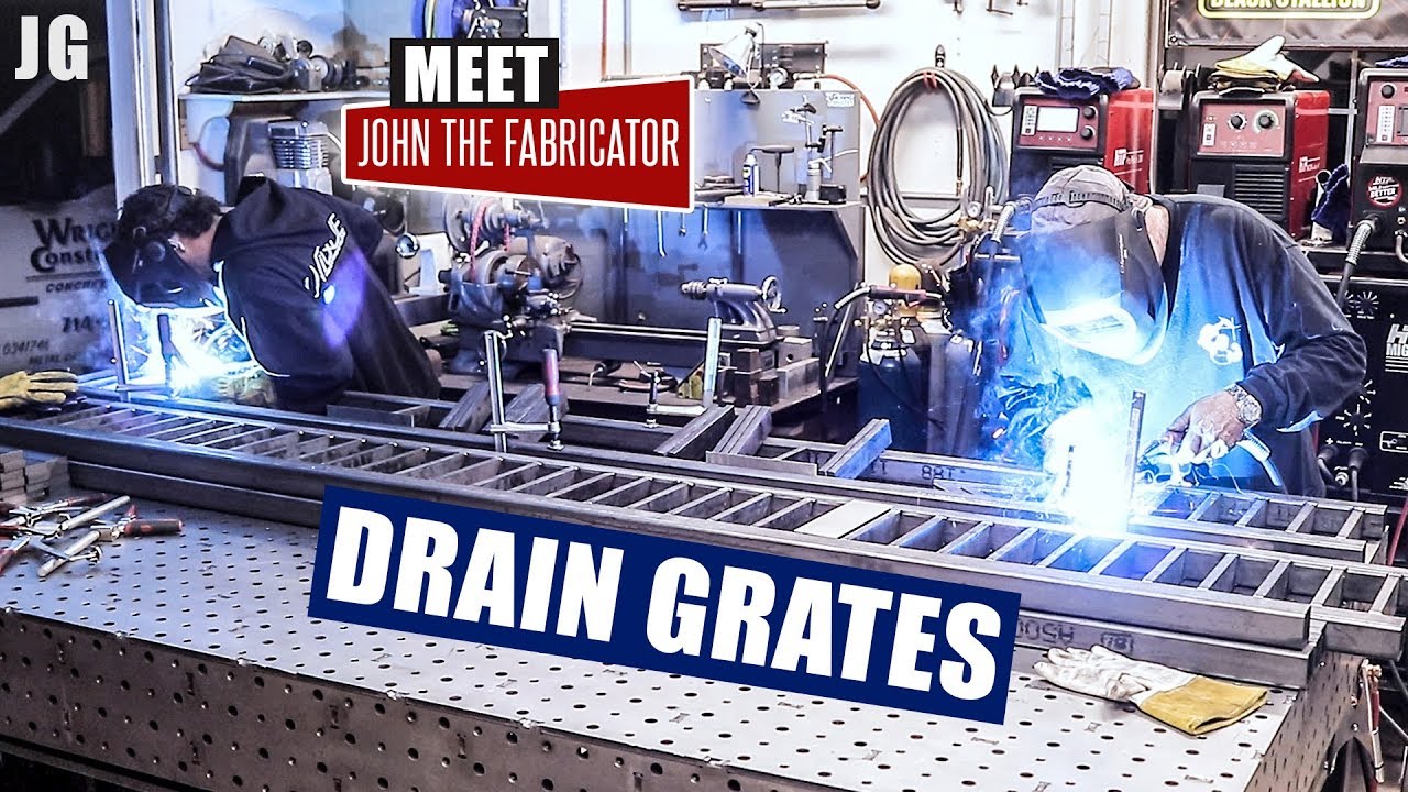 Metal Drain Grates Build | JIMBO'S GARAGE - YouTube