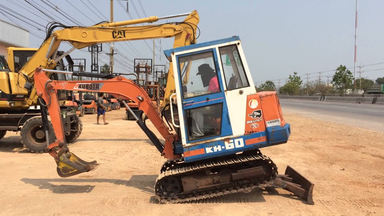 ขายแล้ว SOLD KUBOTA KH60 - YouTube
