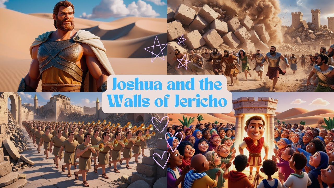 Joshua and the Walls of Jericho: A Story of Faith and Courage | Bible ...