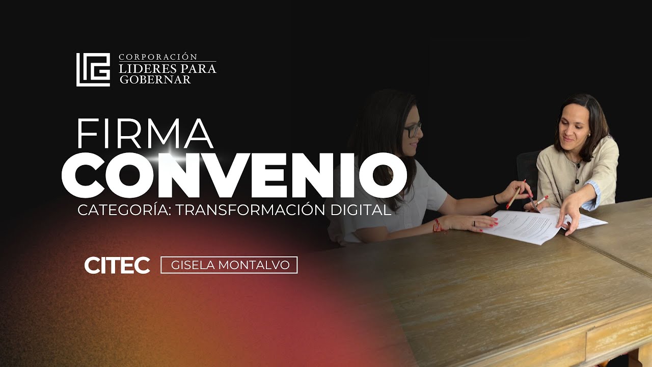 Firma de convenio con CITEC - YouTube