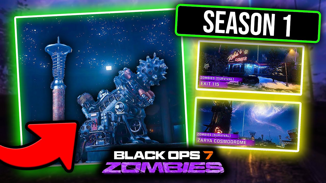 *NEW* Map "Astra Malorum", Survival Maps, & MORE in SEASON 1 of BO7 ...
