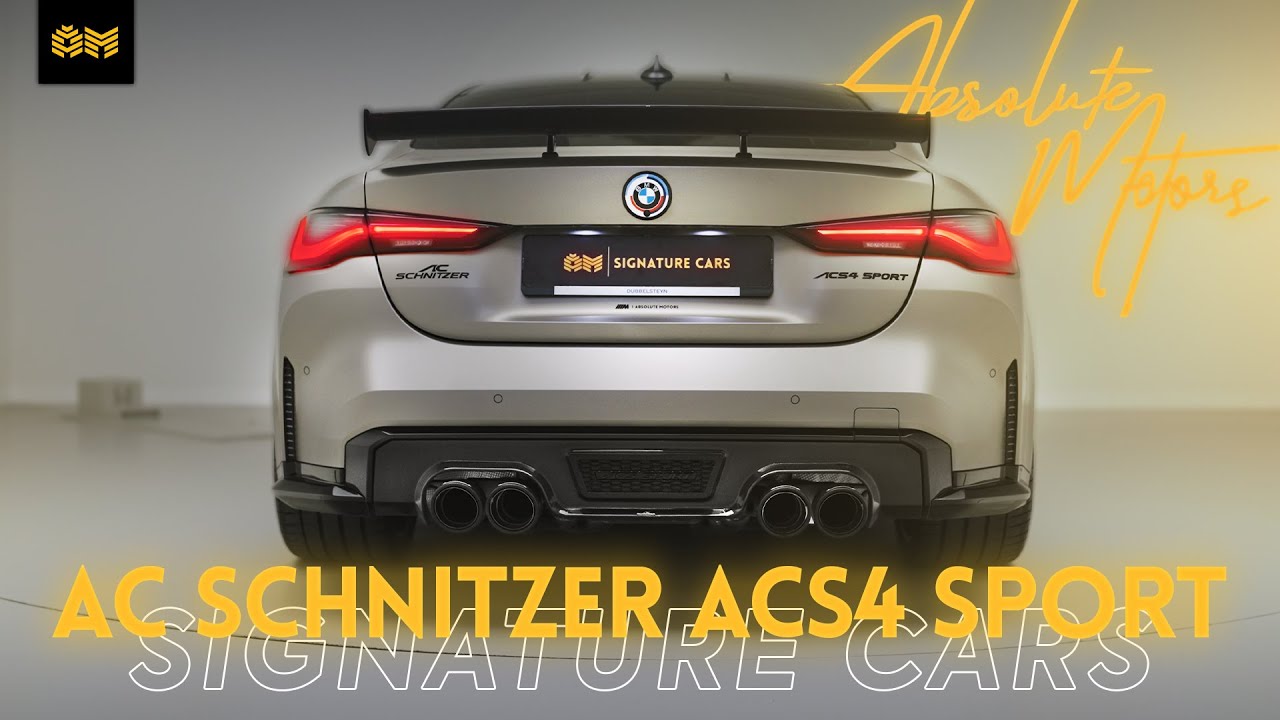BMW M4 Competition AC Schnitzer ACS4 SPORT! 610 HP and 750NM ...