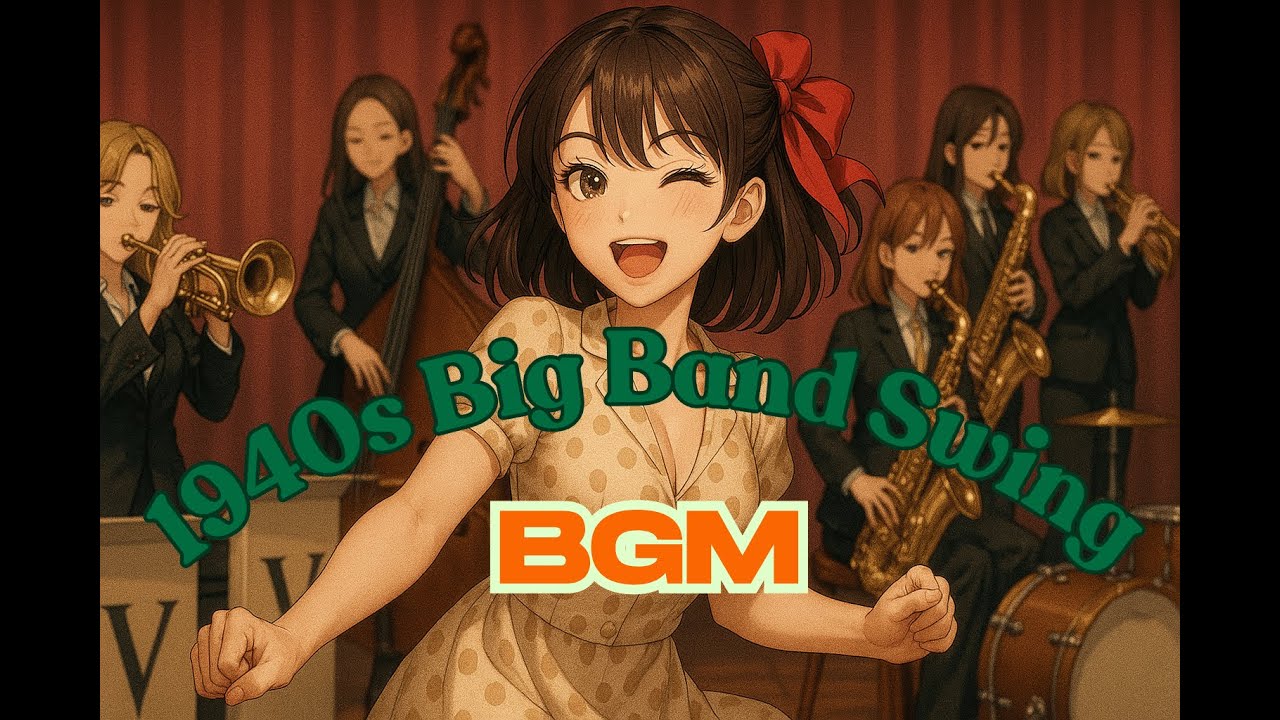 【BGM】1940s Big Band Swing | Retro Jazz BGM Perfect for Dancing レトロジャズ ...