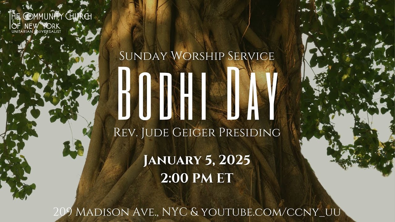 Bodhi Day - Worship Service with Rev. Jude Geiger - YouTube
