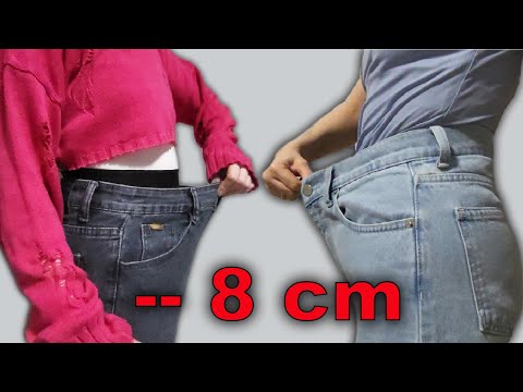 ✅ Dikiş Hilesi: Görünmez Dikişlerle Kot Pantolonunuzun Belini İnceltin – 2 Harika Yöntem!