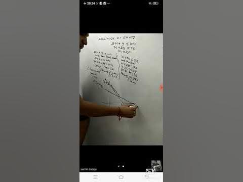 LINEAR PROGRAMMING (MAXIMIZE/MINIMIZE OF Z) VIDEO 2 - YouTube