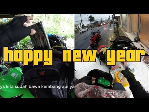 HAPPY NEW YEAR!! OTW KINTAMANI DAN TROBOS UJAN - YouTube