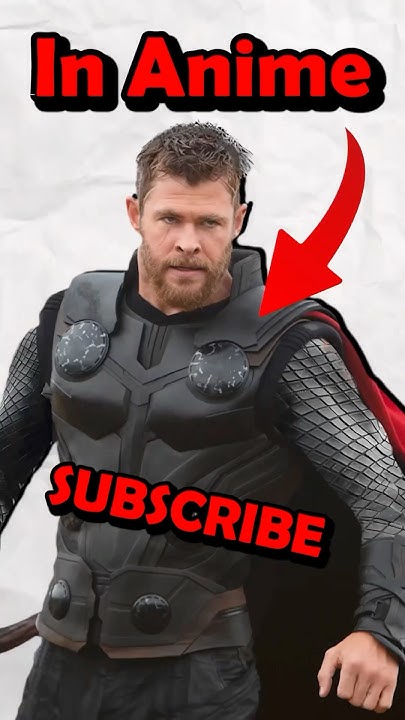 Who can Replace Thor From Anime #myheroacademia - YouTube