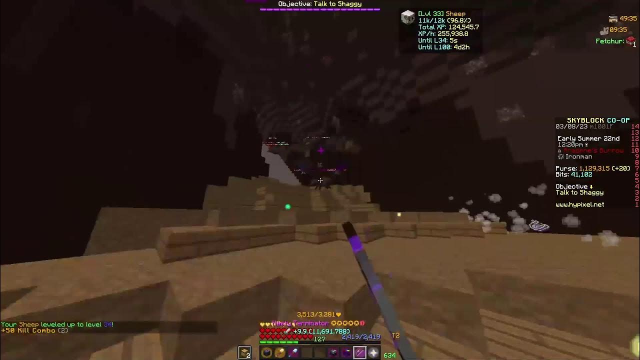 Chilling and Mining! (Hypixel Skyblock Ironman) - YouTube