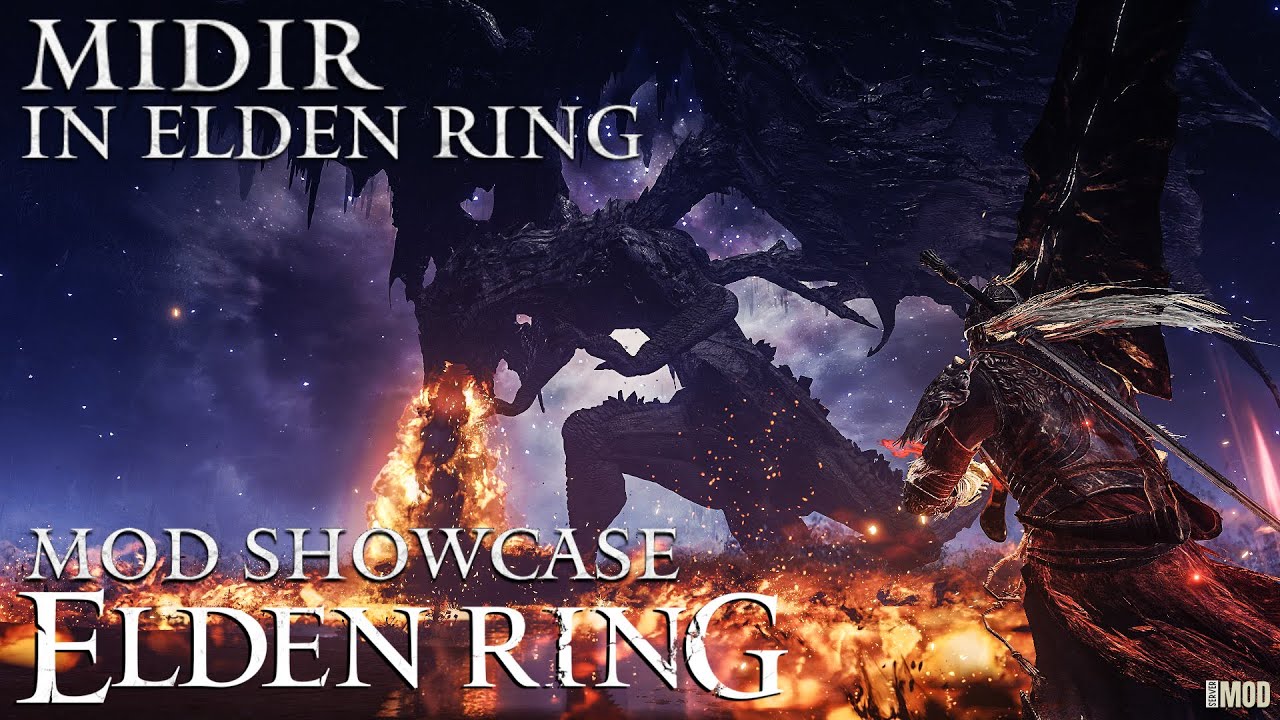 Midir Boss Fight in Elden Ring | Dark Souls III x Elden Ring Golden Age ...