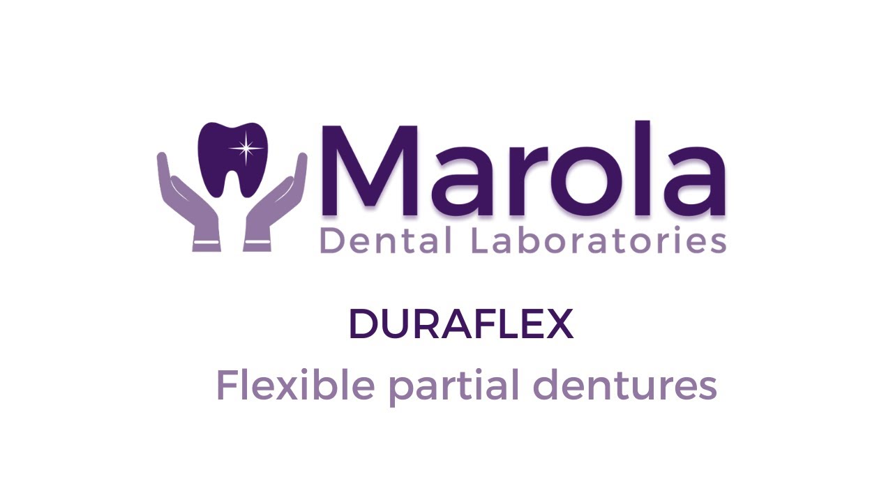Duraflex partial flexible denture - YouTube