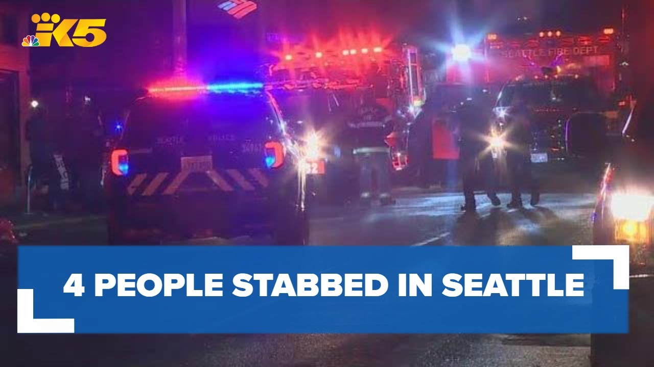 4 people stabbed in Seattle's Capitol Hill neighborhood - YouTube