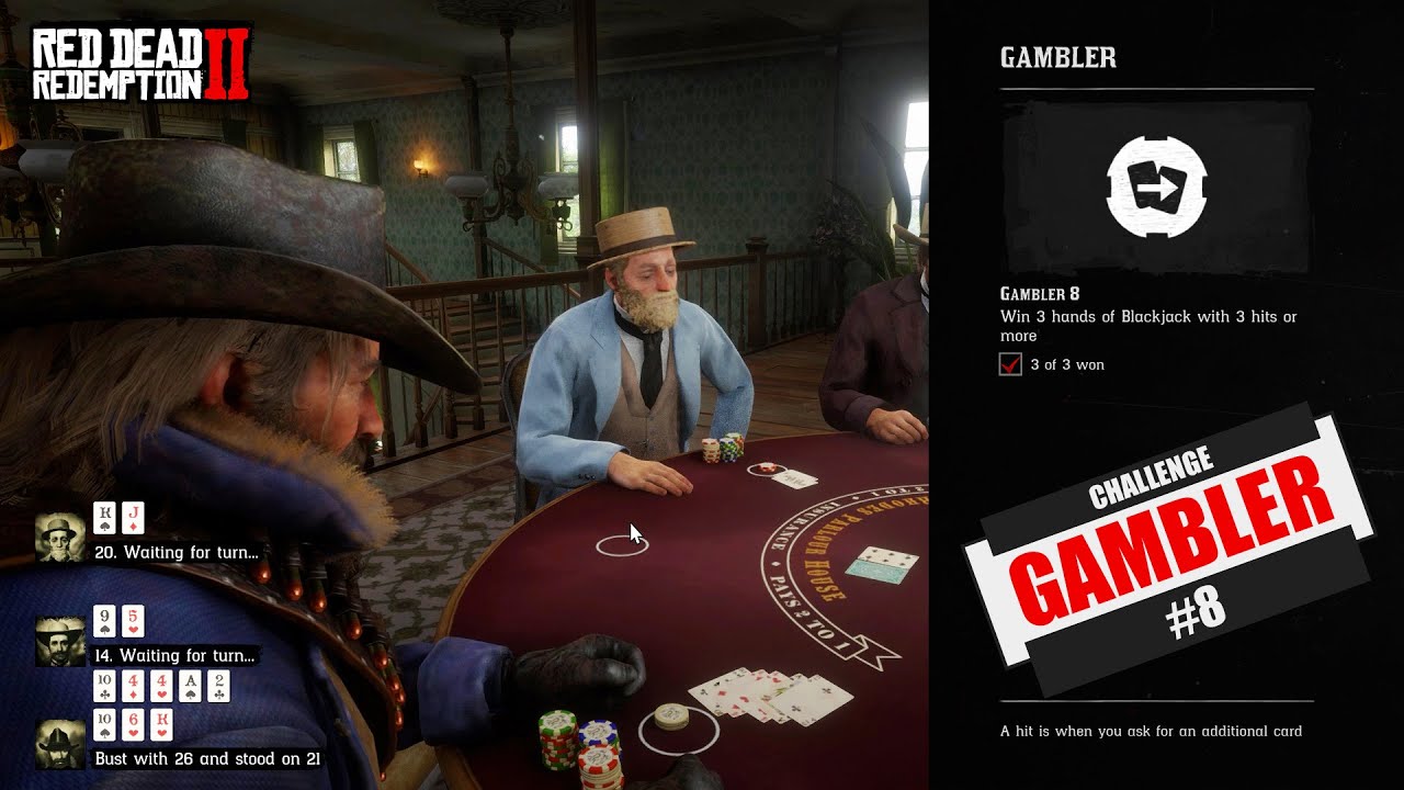 Gambler #8 Challenge - Red Dead Redemption 2 - YouTube