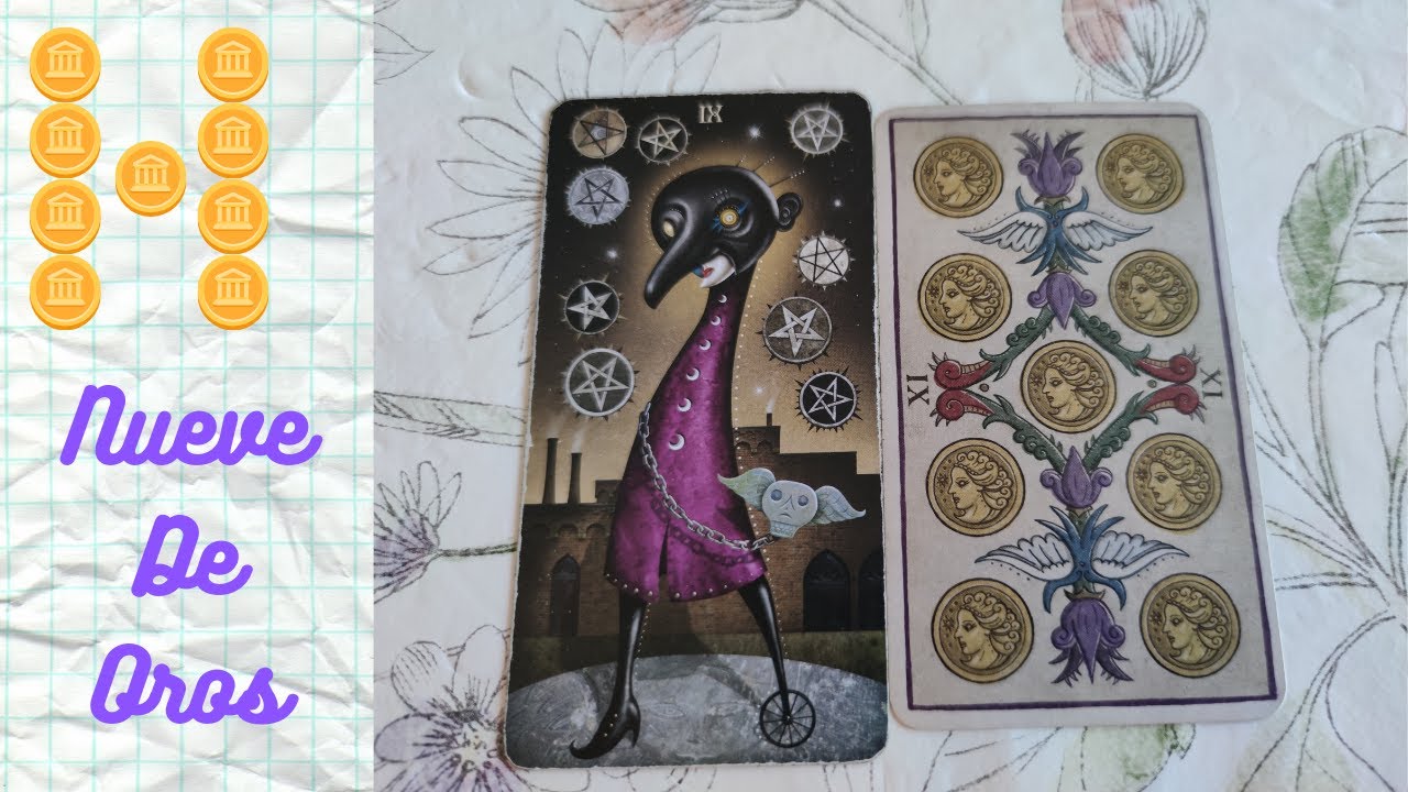 😱CURSO De TAROT GRATIS😱. ¿Qué significa el 9 de oros? - YouTube