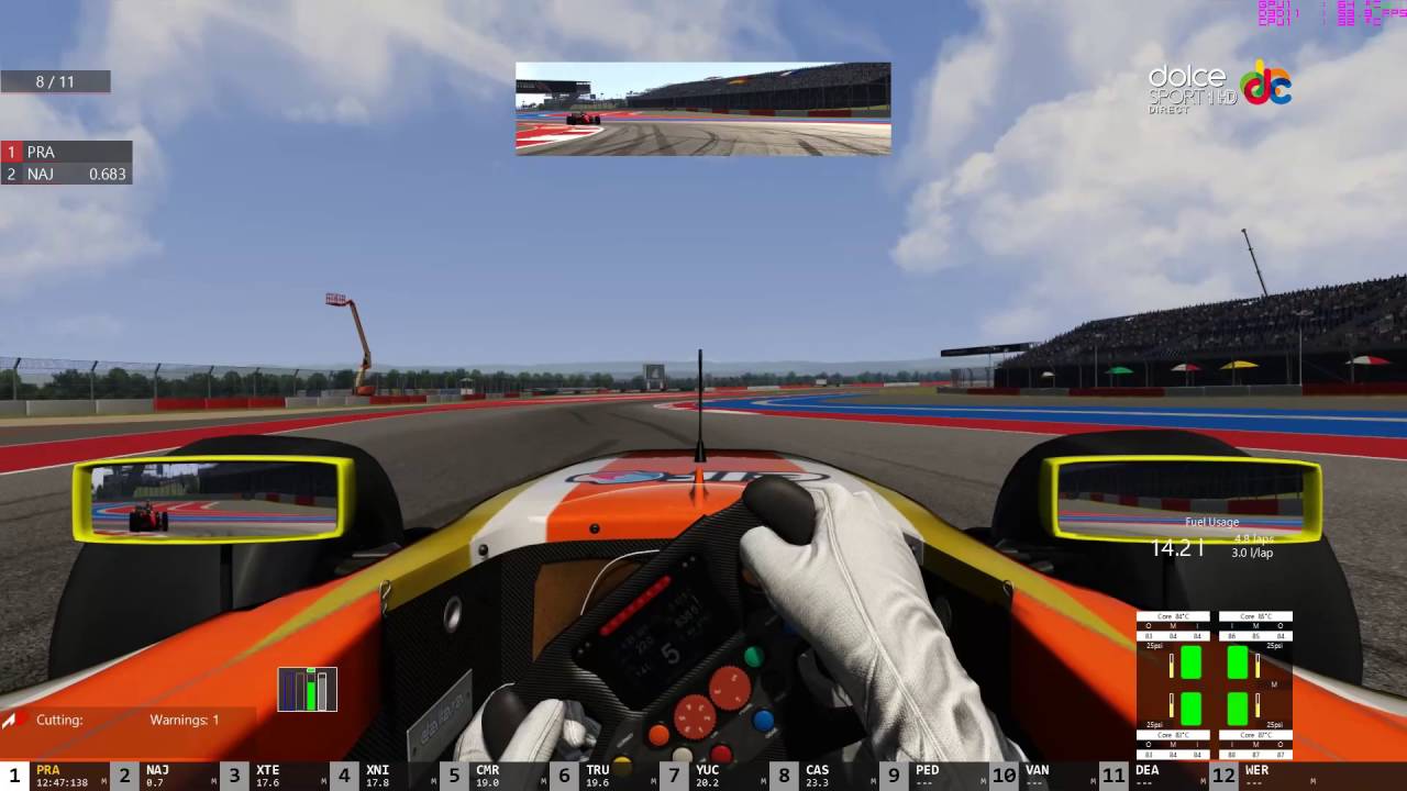 [Assetto Corsa][Flag2Flag] Formula Renault 3.5 @ Hockenheimring + COTA ...