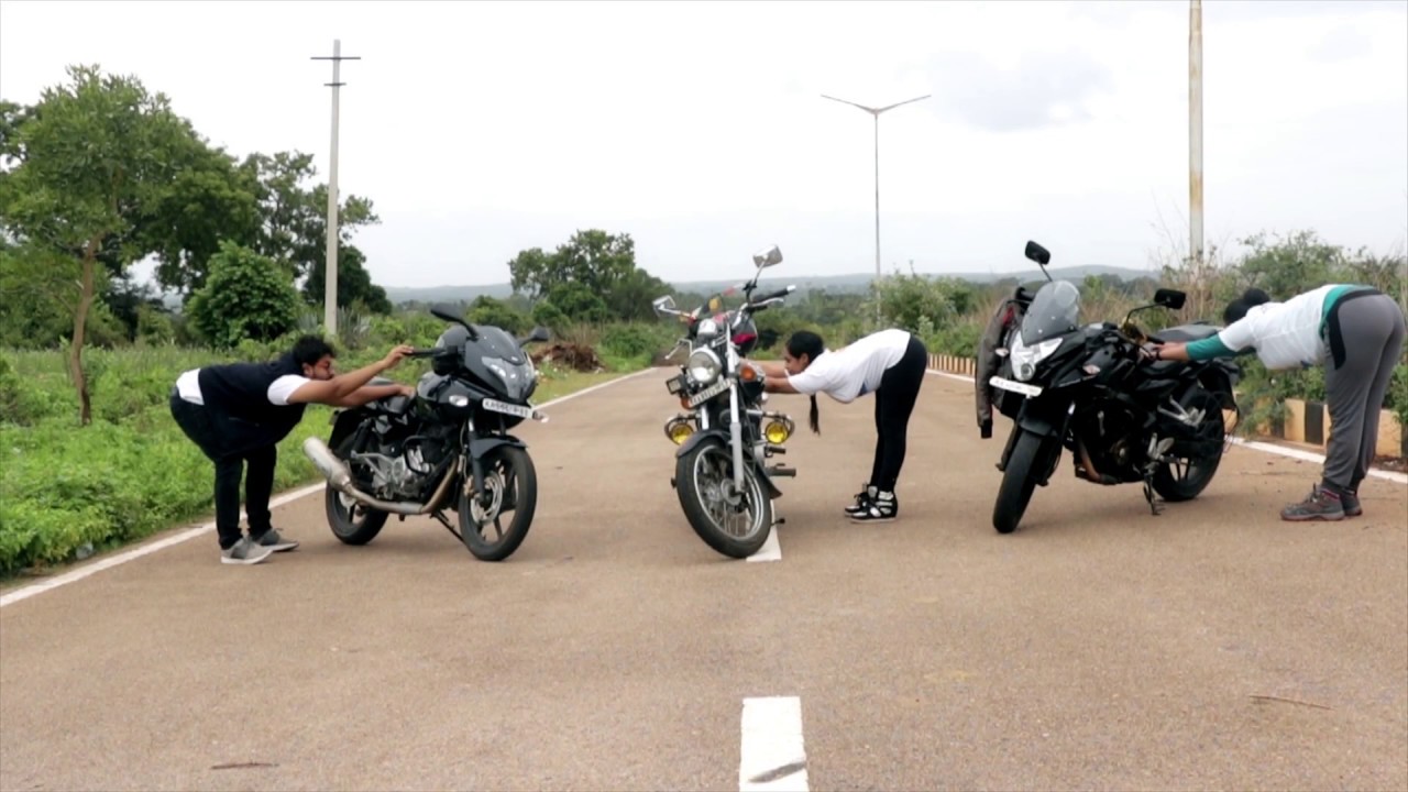 Yoga for motor bikers by moto yogi - YouTube