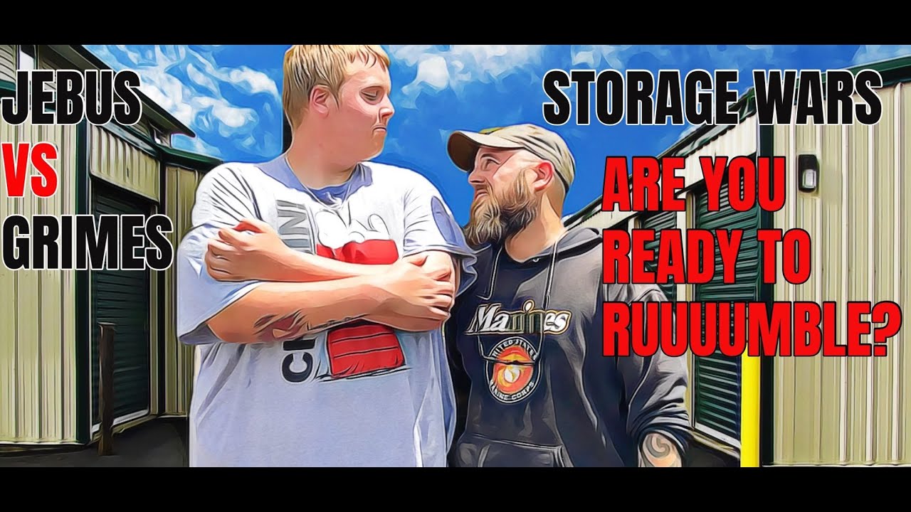 STORAGE WARS: Team Grimes Finds Vs. Team Jebus! Epic Battle! Epic ...