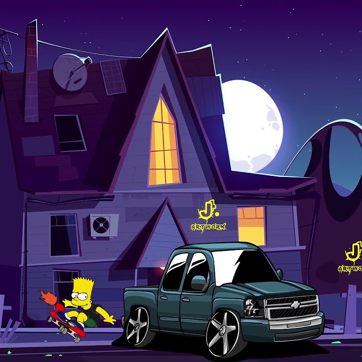 #Simpson 2d animation with cars - YouTube