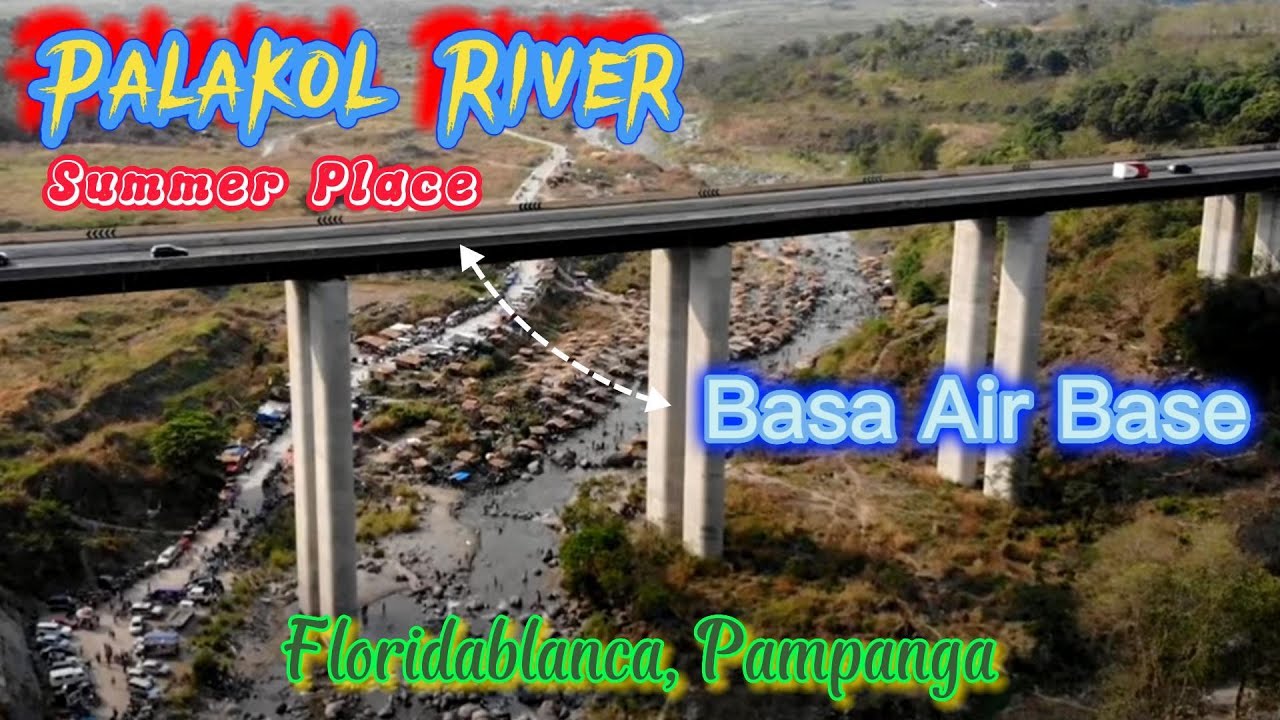 Palakol River - a summer place (and Basa Air Base) - YouTube