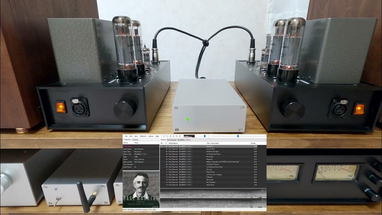 TAMURA(TD-1) トランスUSBDACで聴く「ポールモーリア , ノクターン」 - YouTube